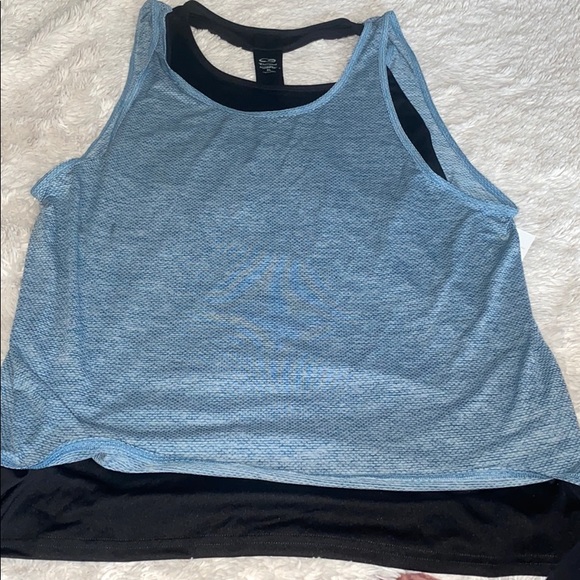 Champion | Tops | Layered Champion Workout Top New With Tags Xl | Poshmark